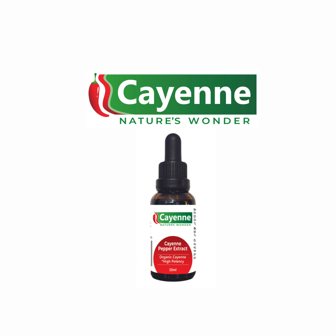 Cayenne Pepper Extract 30ml – Cayenne Nature's Wonder